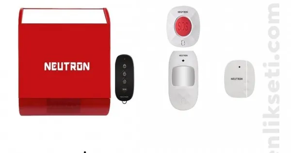 Neutron NTL-OD-99WB Dış Ortam 2 Dedektörlü Kablosuz Alarm Sistemi