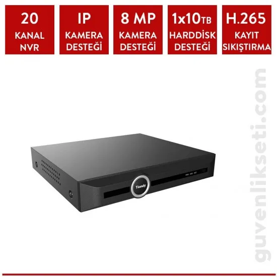 Tiandy TC-R3120 20 Kanal NVR (I/B/V3.0)