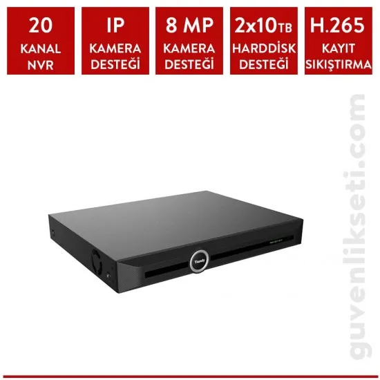 Tiandy TC-R3220 20 Kanal NVR (I/B/K/V3.0)